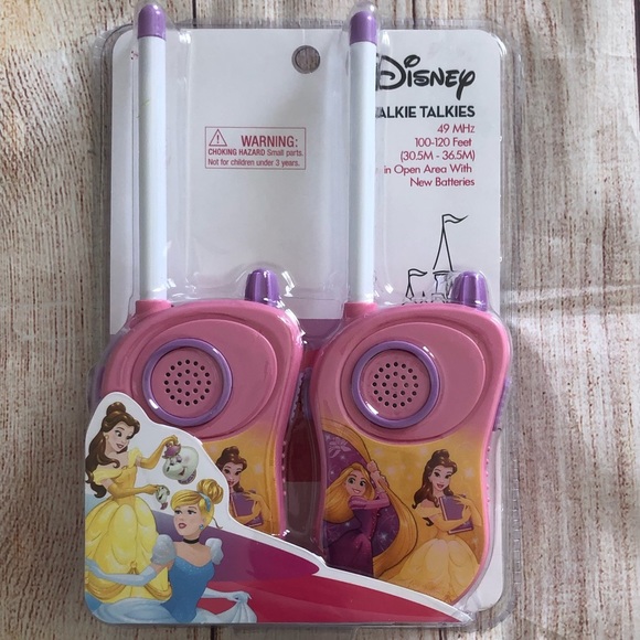 Disney | Toys | Disney Princess Walkie Talkies Two Way Radios Pink ...